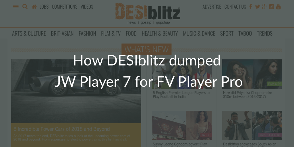 FV Player Made it Easier to Publish Videos for Desiblitz