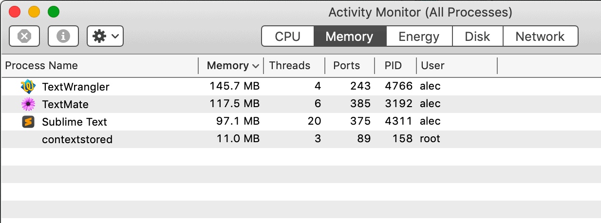 Overview of Code Editors for MacOS X in 2021: BBEdit, TextMate, Sublime Text, Coda/Nova, Atom ...
