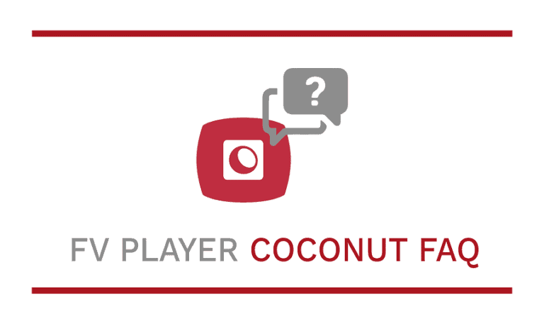 FV Player Coconut | Downloads | Foliovision