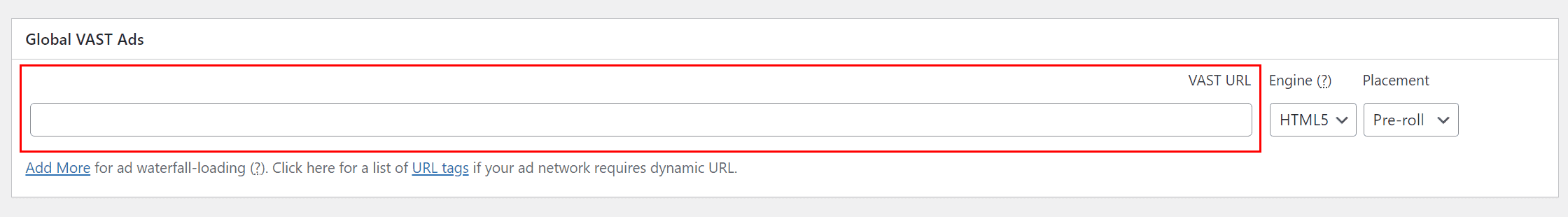 How to use VAST / VPAID with video player FV Player VAST