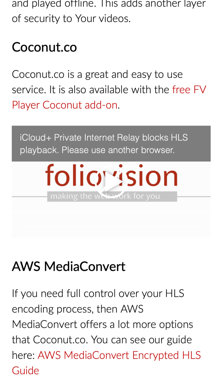 FV Player - Foliovision